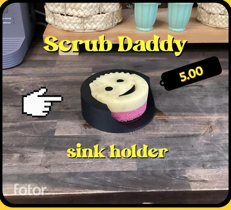Scrub Daddy Holder - Etsy