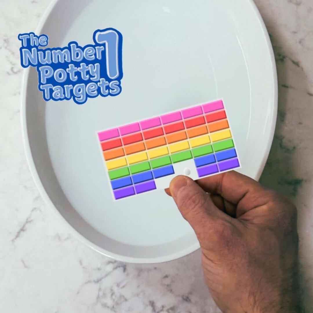 Number 1 Potty Targets – Arcade Theme – Floating, Flushable and Fun Aid ...