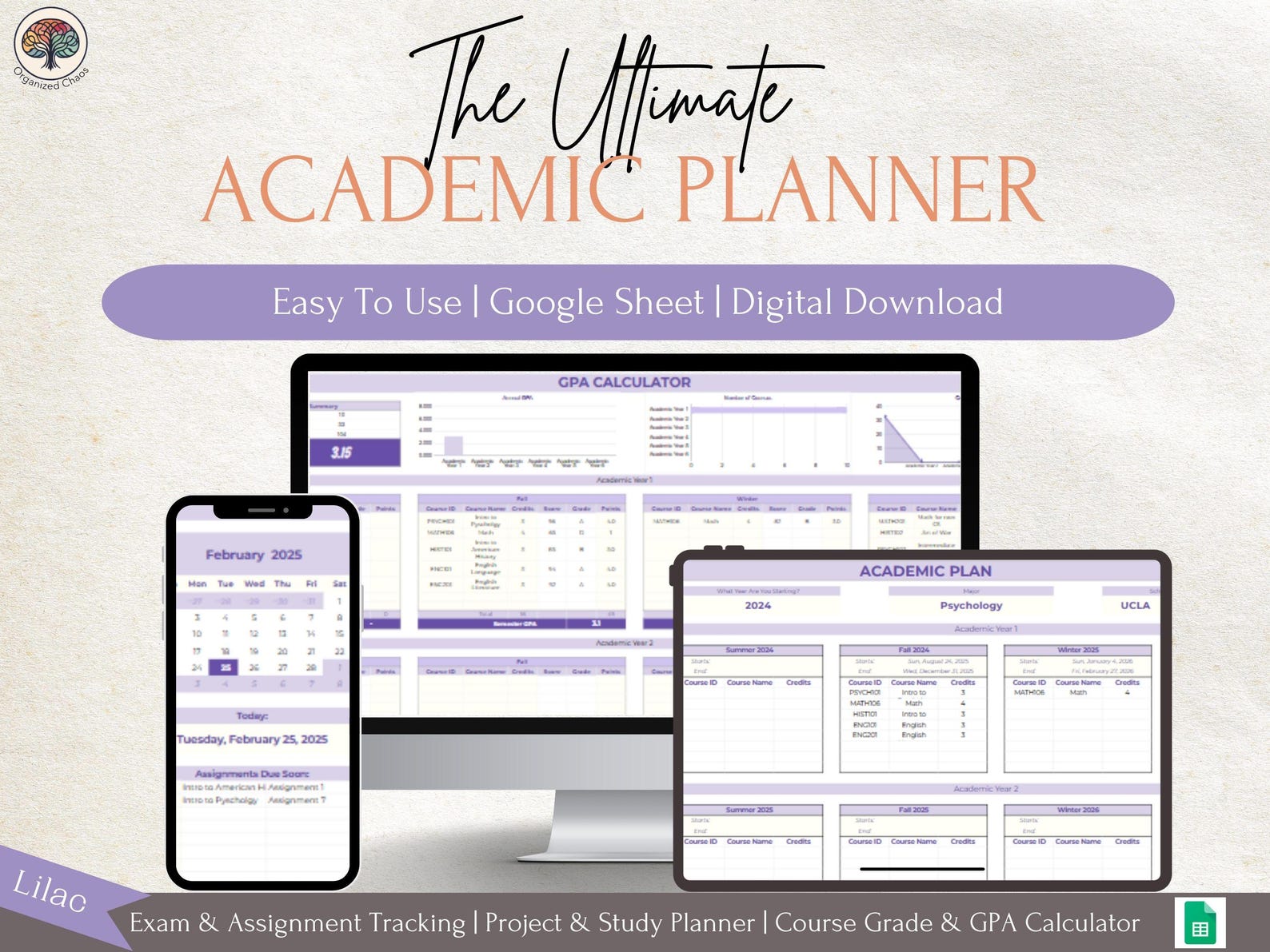 The Ultimate Assignment Tracker for Students Tracker Assignments ...