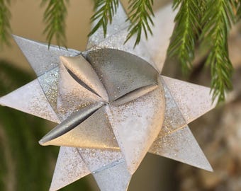 Moravian Star Paper Ornament 7 In, 26 Point - Etsy