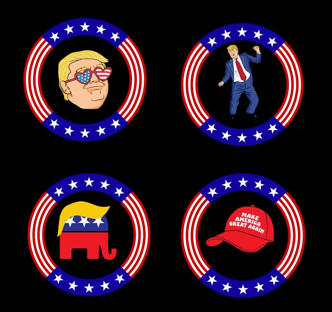 Trump Coasters Png - Etsy