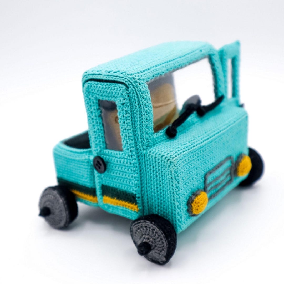 Pickup Truck Crochet Amigurumi Crochet Pattern PDF, Plush Crochet Toy ...