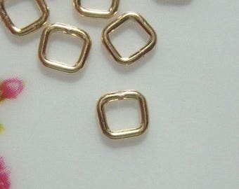 Square jump rings | Etsy