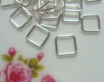 Square jump rings | Etsy