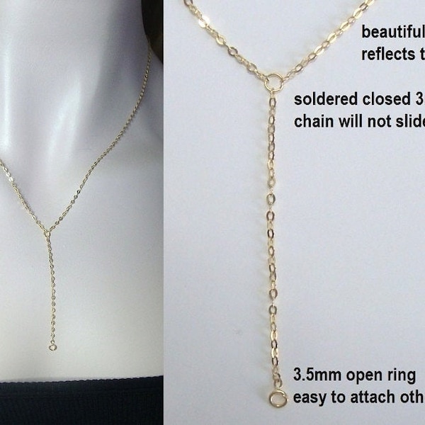 Y Drop Necklace - Etsy
