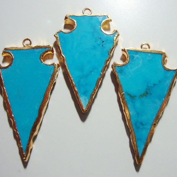 Turquoise Arrowhead - Etsy