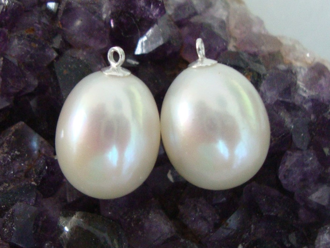 AAA Freshwater Pearl Fresh Water Pearl Dangles925 Sterling | Etsy