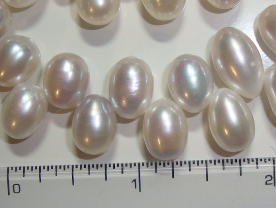 Fresh Water Pearl 10 Pcs 9-11mm Freshwater Lustrous Pearls - Etsy