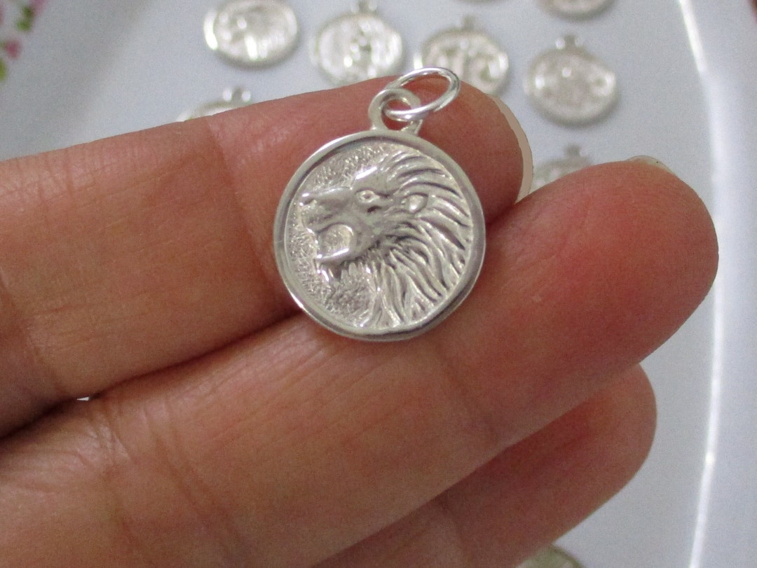 925 Sterling Silver Zodiac Signs, Zodiac Pendant Charm, 24K Gold ...