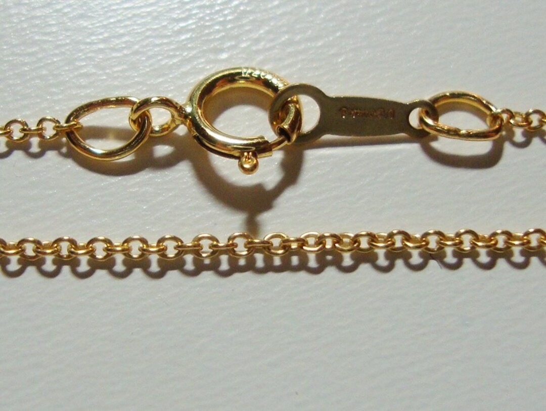 14K Gold Filled Finished Cable Chain, Finished Chain, Necklace, 1.1mm ...