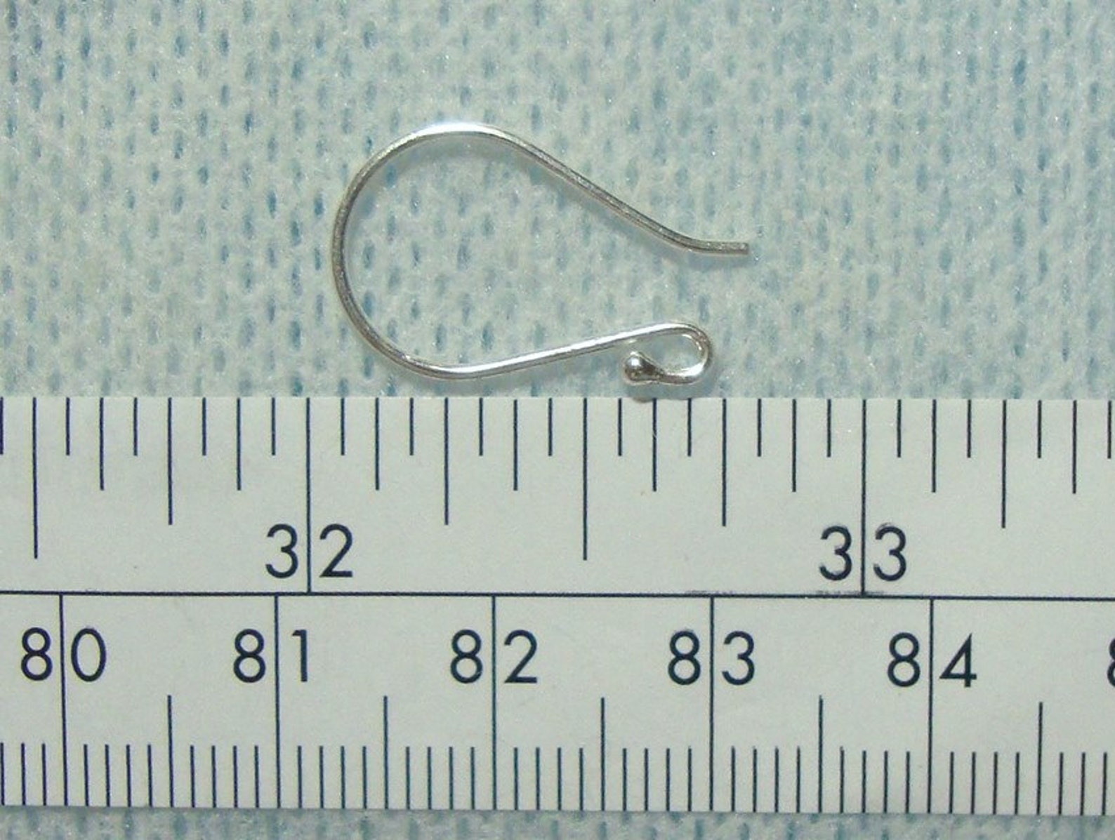 925 Sterling Silver French Ear Wire With Ball 18x12 Mm 3 - Etsy