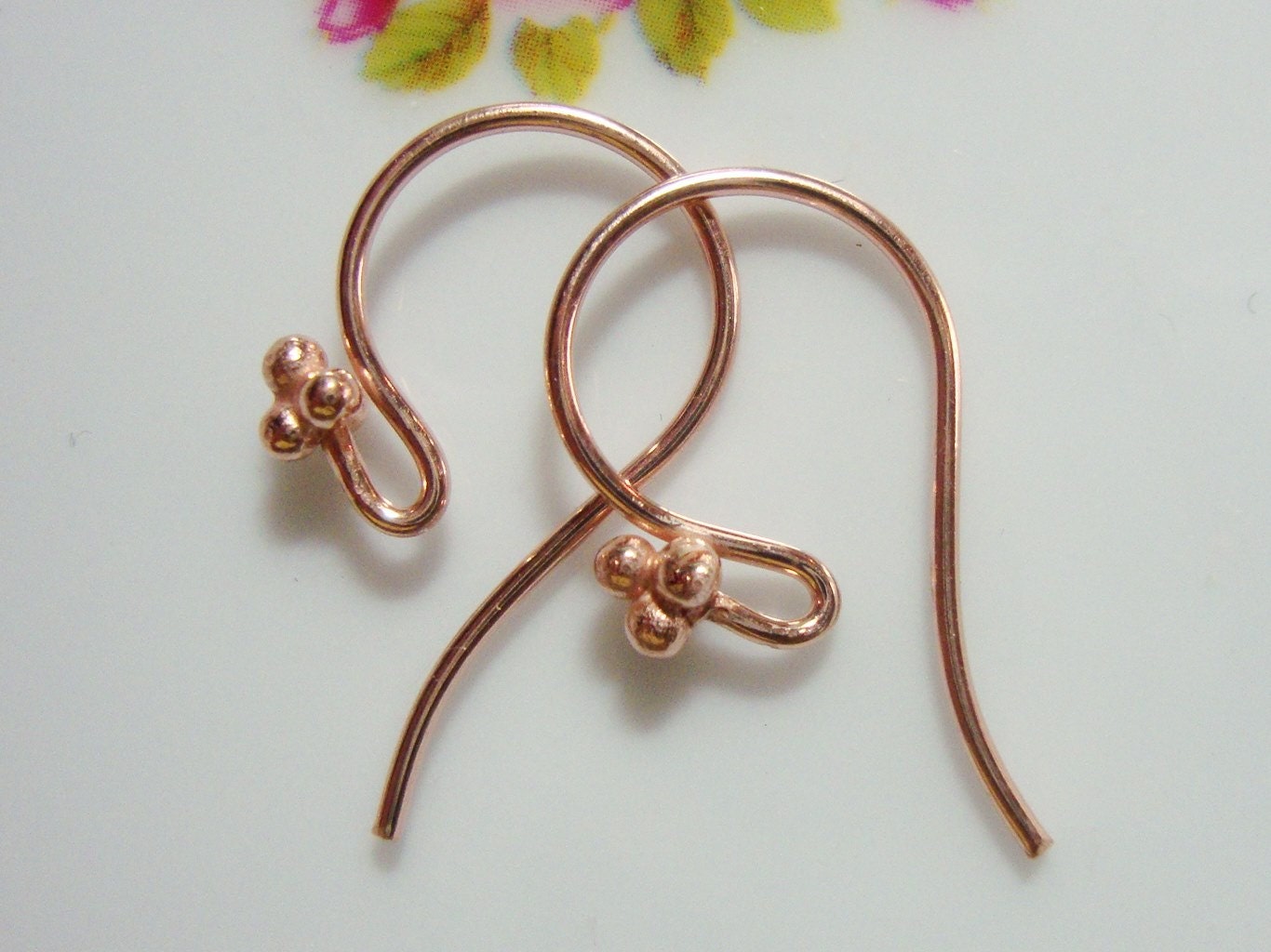 Handmade 18K Rose Gold Vermeil over Sterling Silver 4 Ball top | Etsy