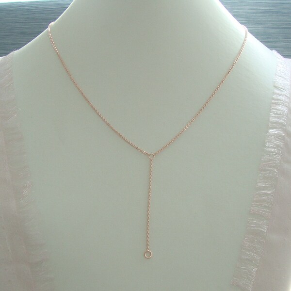 Y Drop Necklace - Etsy