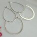 2 Pcs, 925 Sterling Silver, Handmade Findings, Modern Double Loops ...