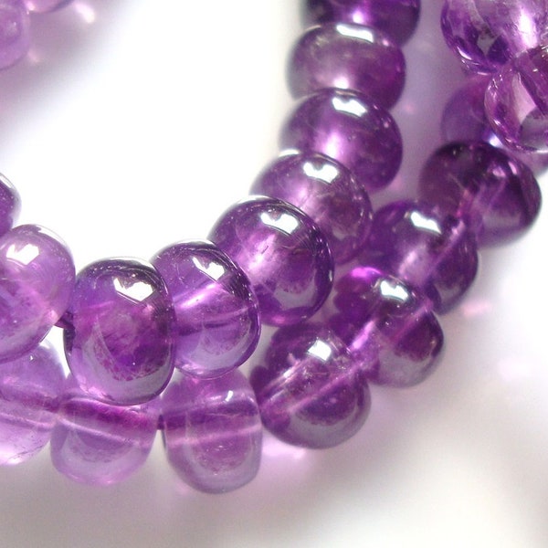 Smooth Amethyst - Etsy