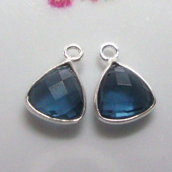 Blue Triangle Stone - Etsy