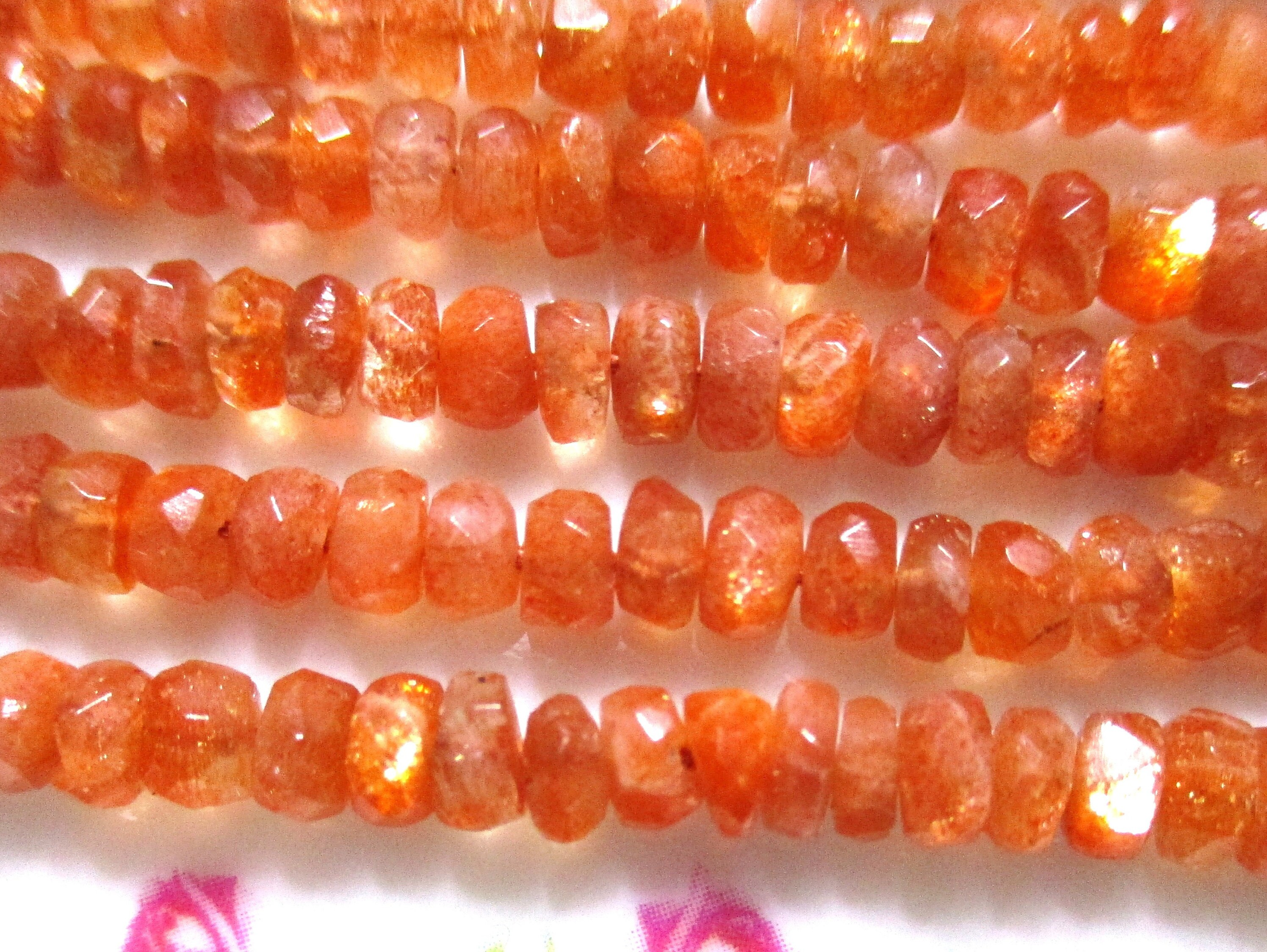 Full 13.5 Strand 4mm Organic Cut Beautiful Fiery Gold - Etsy