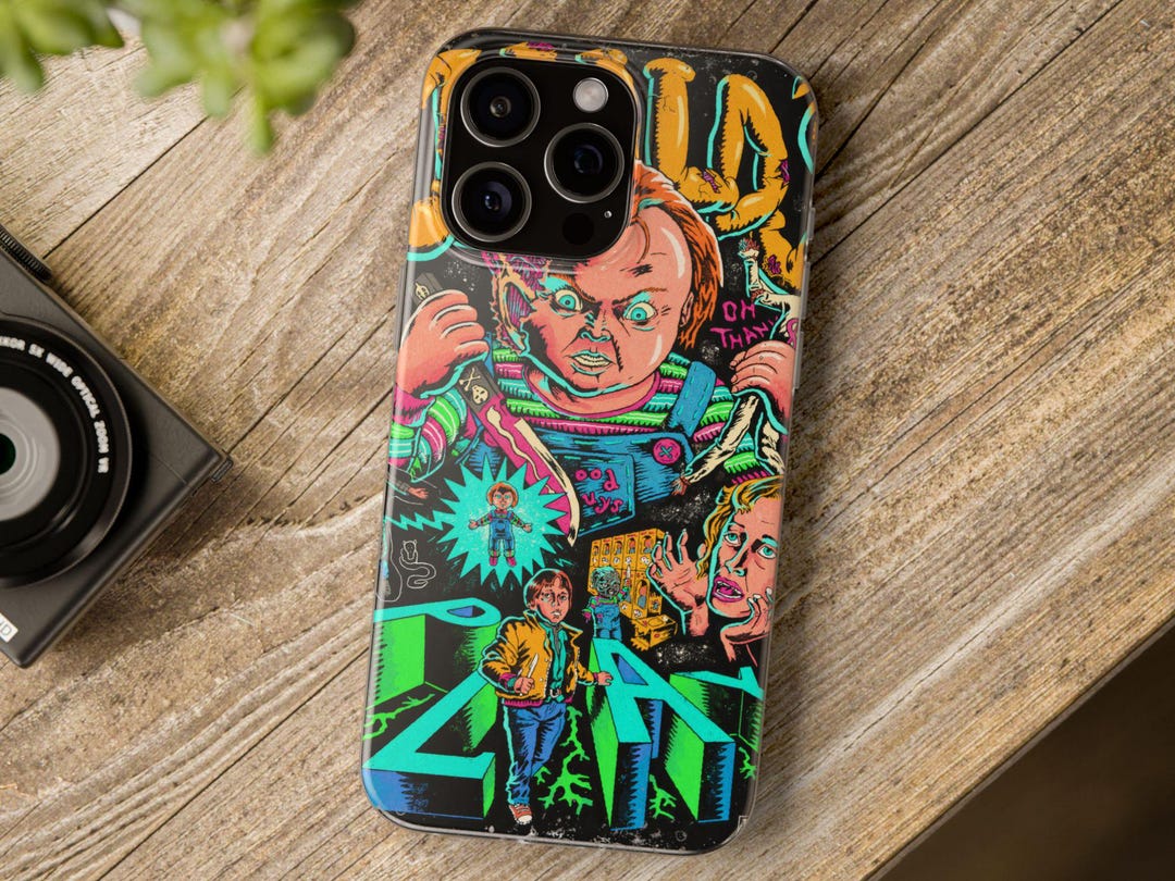 Aesthetic Vintage Child's Play Chucky Horror Movie Flexi Phone Cases ...