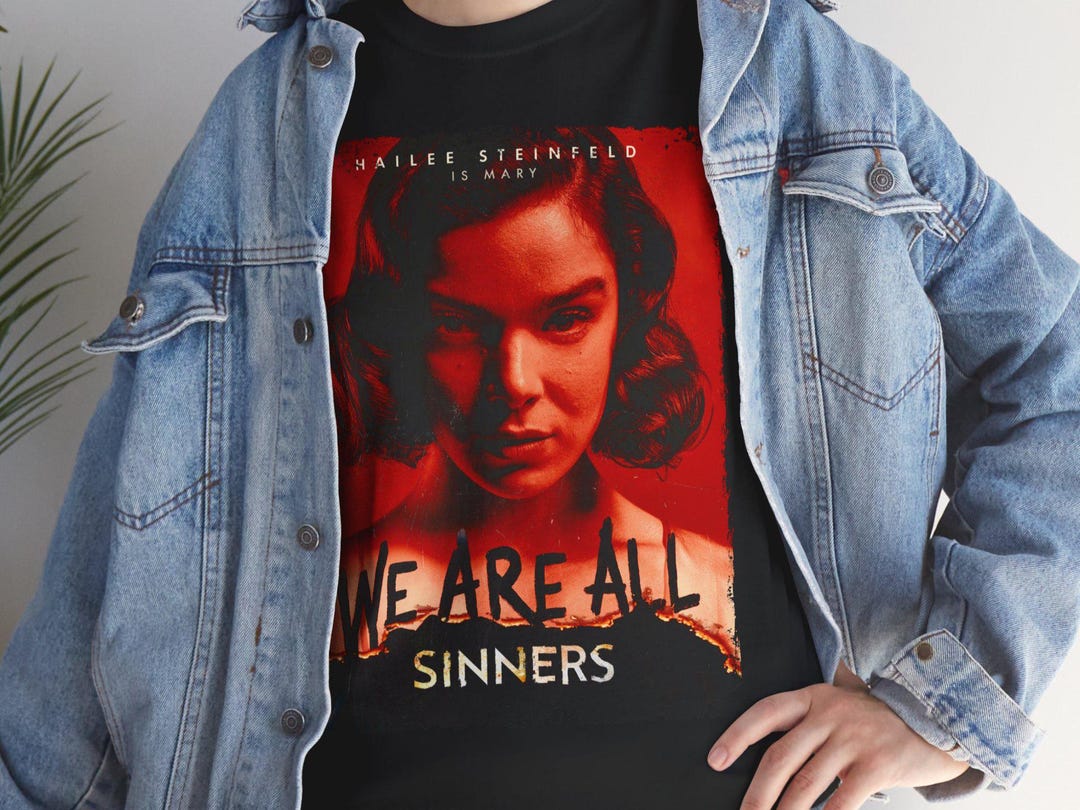 Aesthetic Sinners 2025 Action Movie Streetwear Unisex Graphic Short ...