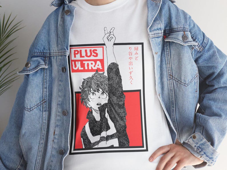 Midoriya Izuku - Aesthetic Plus Ultra MHA Anime Manga Style Graphic ...