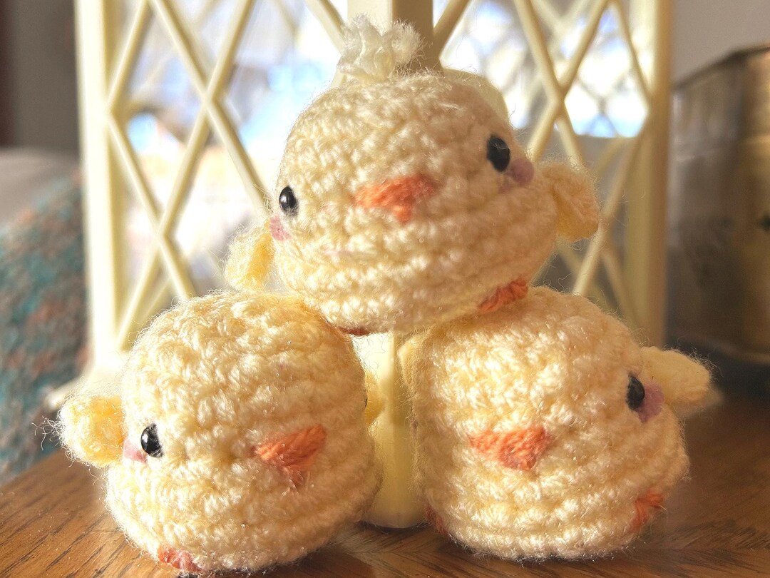 Handmade Crochet Easter Mini Chicks - Etsy