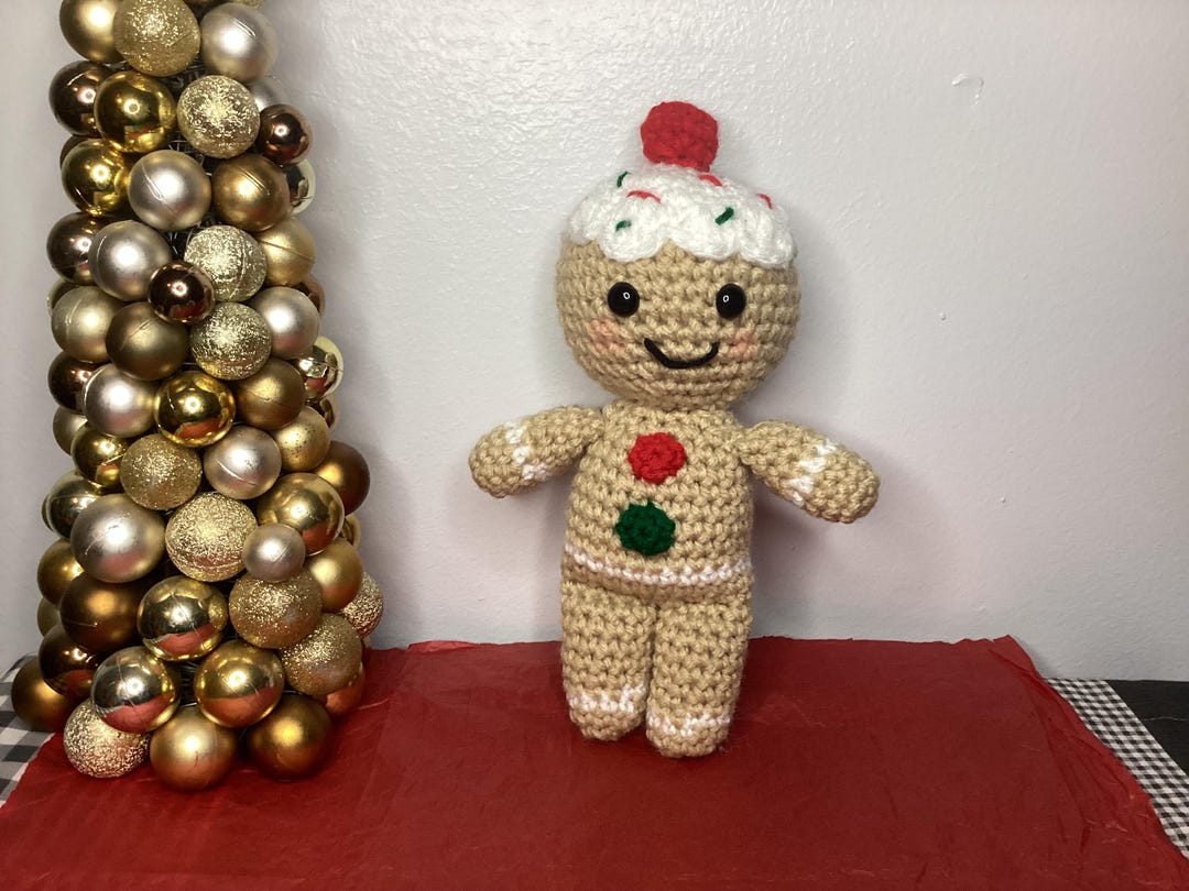 Stuffed Gingerbread Man - Etsy