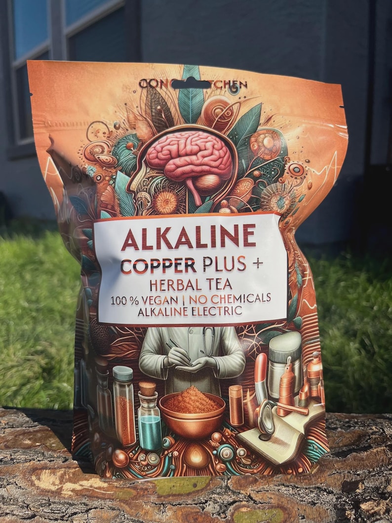 Cognitive Boost Brain & Nerves Cleanse Tea • Nootropic Mood Elevation ...