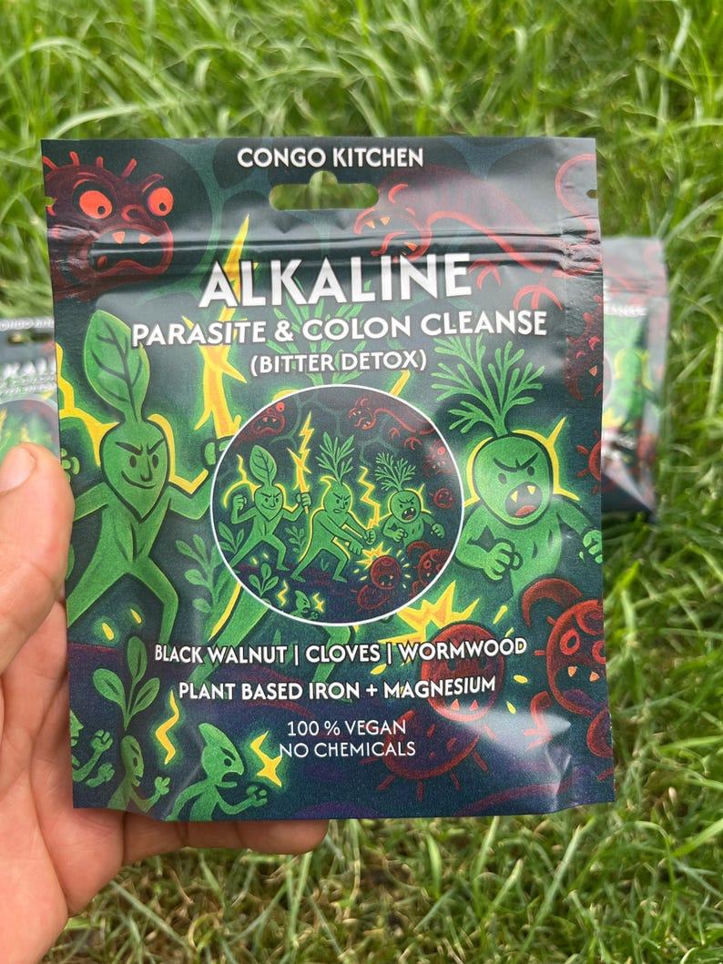 Alkaline Parasite & Colon Cleanse Tea , Pills Bitter Detox | Cloves ...
