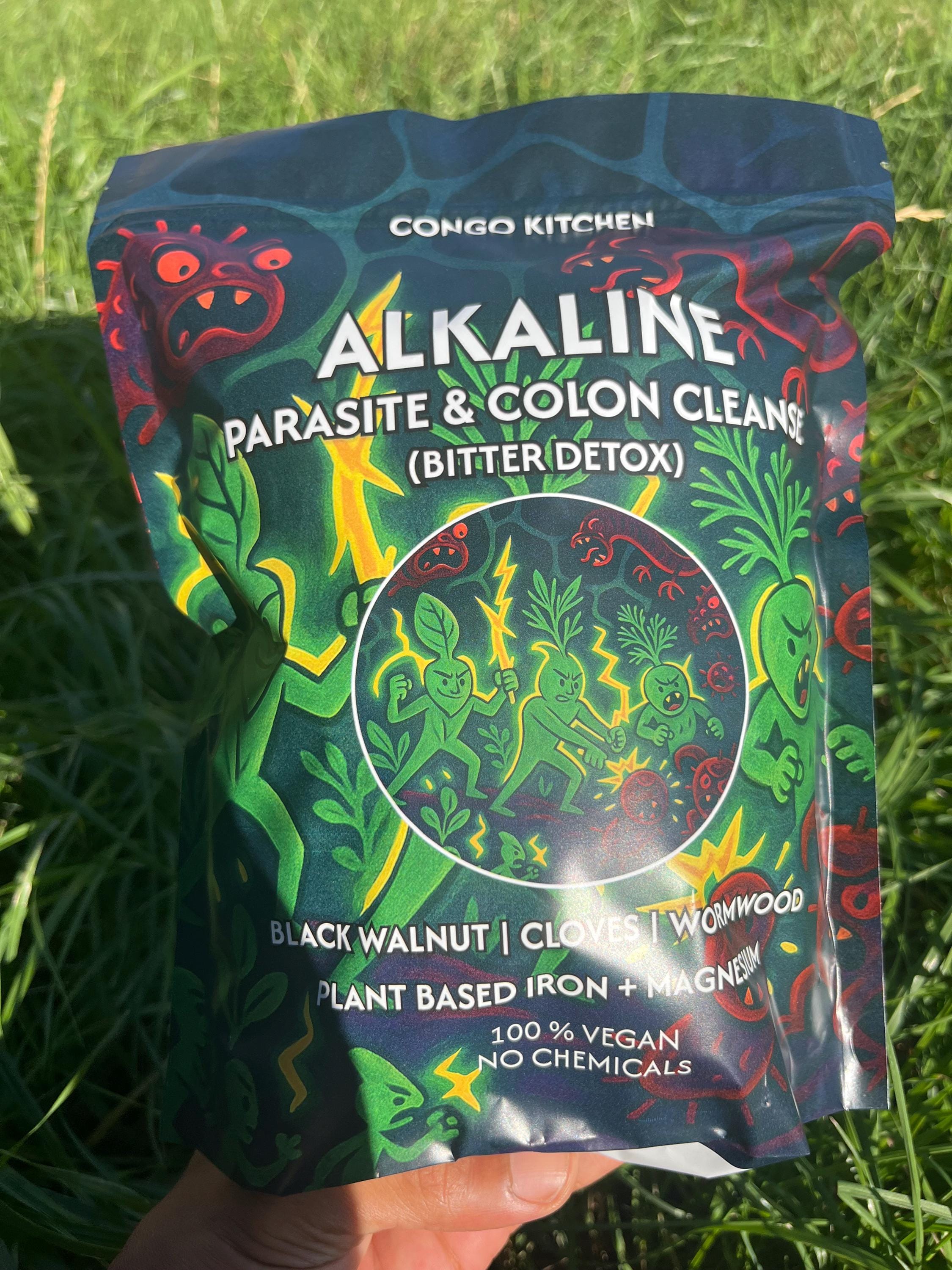 Alkaline Parasite & Colon Cleanse Tea , Pills Bitter Detox | Cloves ...
