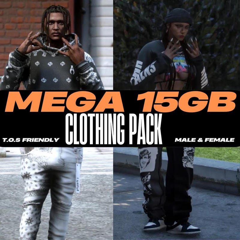 Fivem clothing model pack - Etsy.de