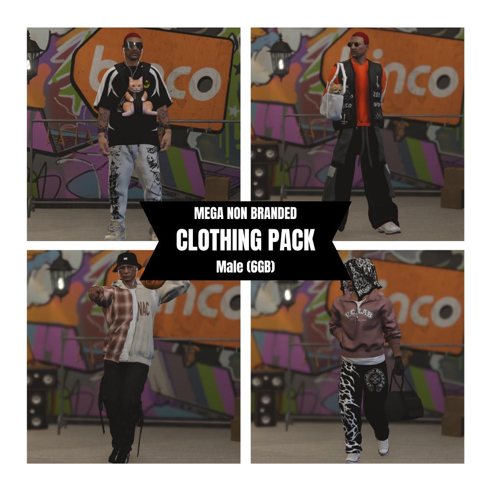 Fivem Male Clothing Pack | TOS Friendly | Non-branded | EUP, Outfits ...