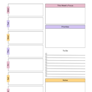 Mental Health Planner - Etsy