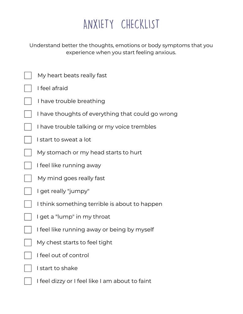 Mental Health Planner - Etsy