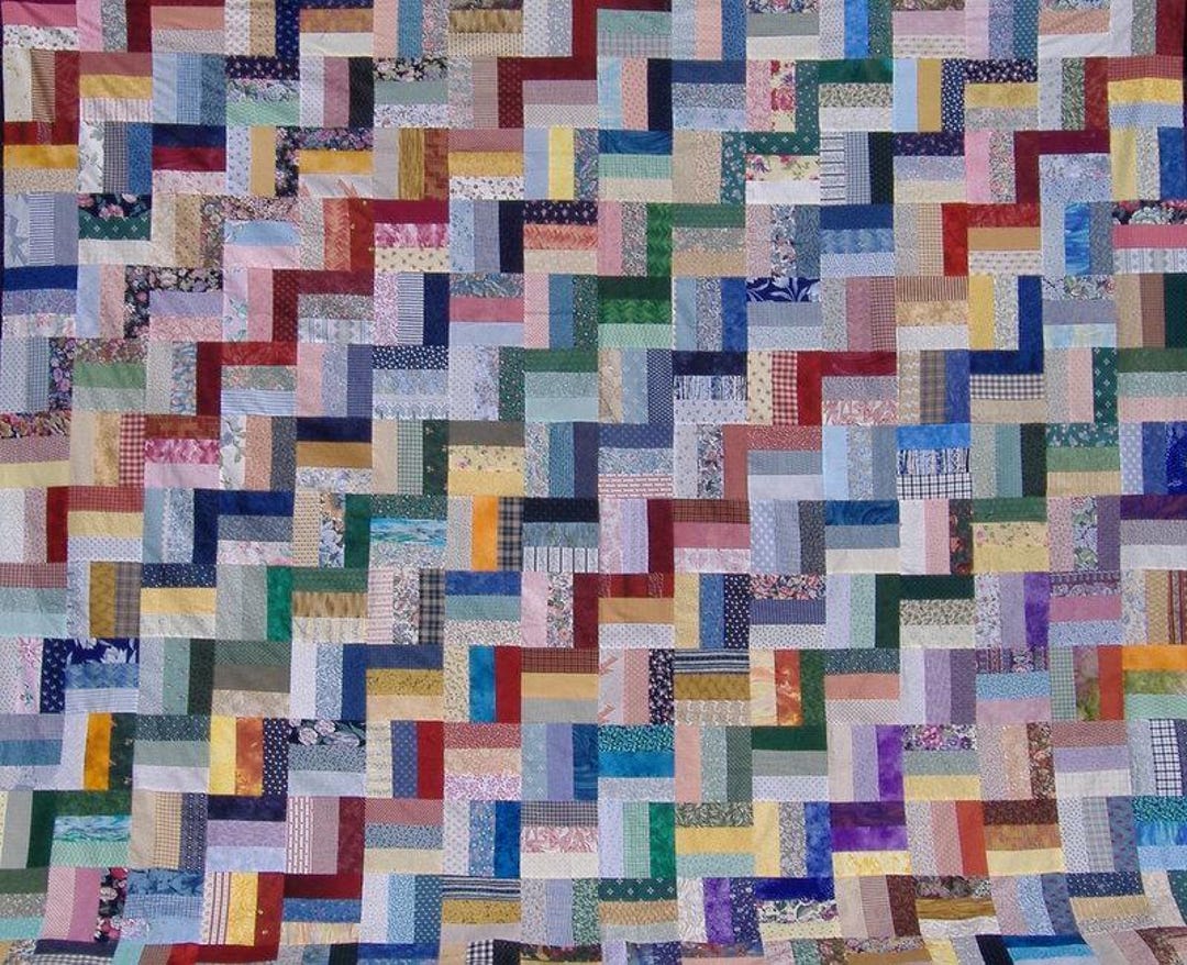 Scrap Attack Quilt Digital Pattern - Etsy