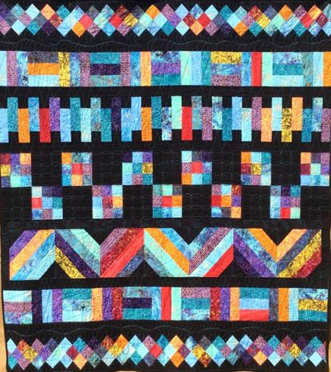 Jelly Roll Plus Quilt Digital Pattern - Etsy