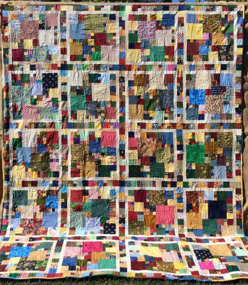 Mosaic Quilt Digital Pattern - Etsy