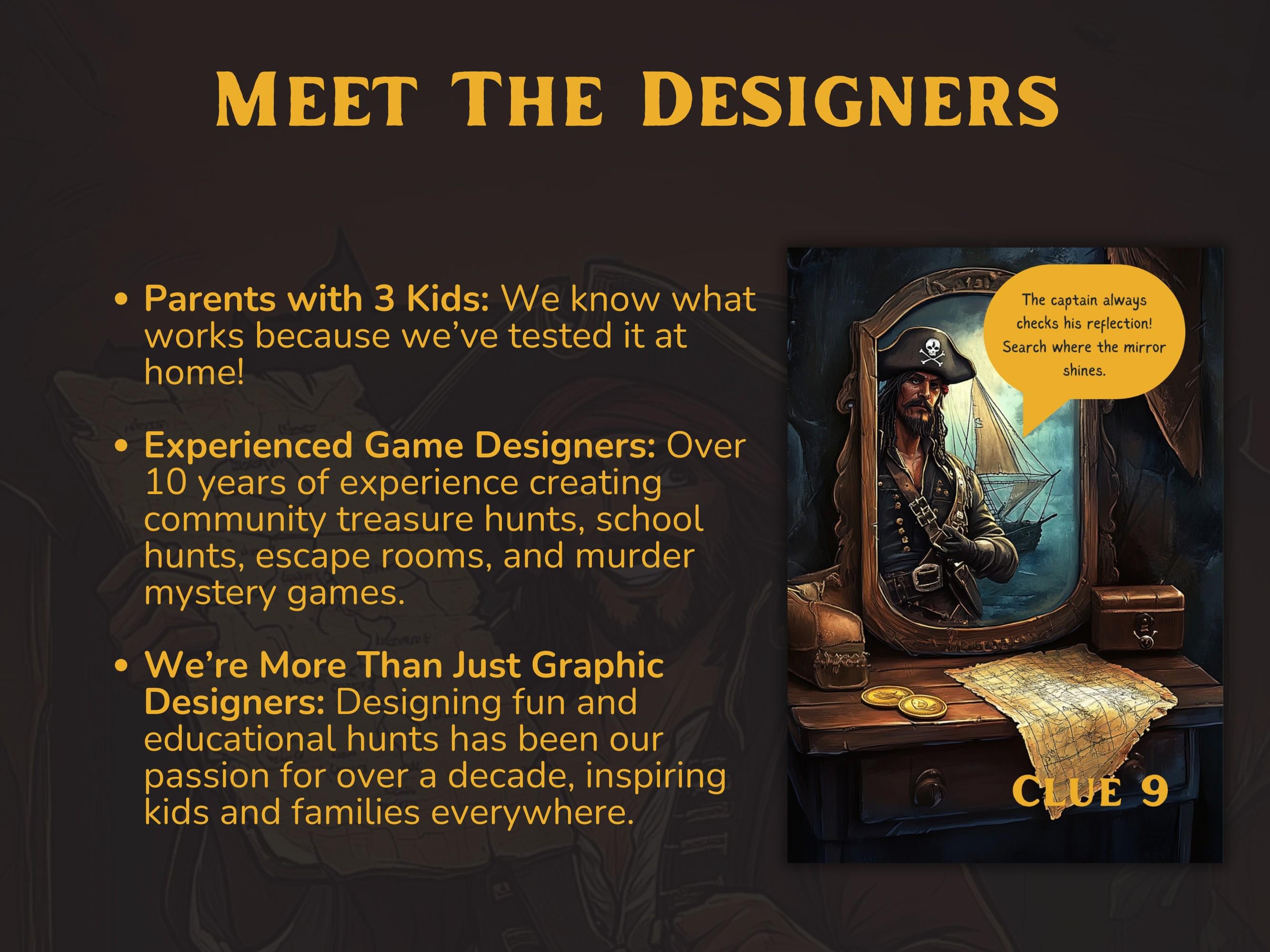 Pirate Treasure Hunt for Kids - Printable Indoor Scavenger Hunt Game ...