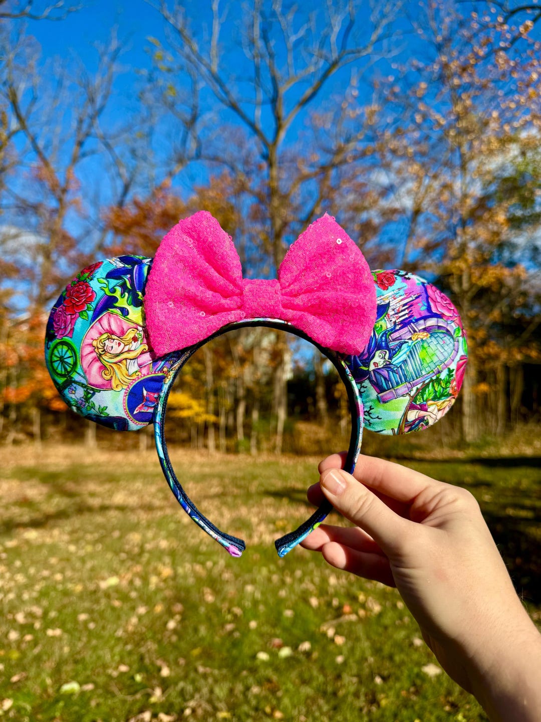Magical Mouse Ears, Park Ears, Aurora, Sleeping Beauty Ears - Etsy