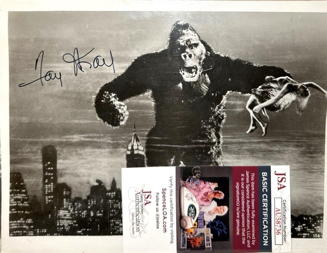 Fay Wray Autograph King Kong Signed 8x10 Photo COA - Etsy