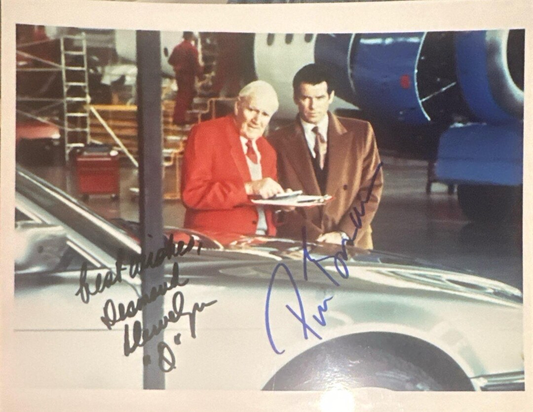 Pierce Brosnan Autograph James Bond Signed 8x10 WWG COA- James Bond ...