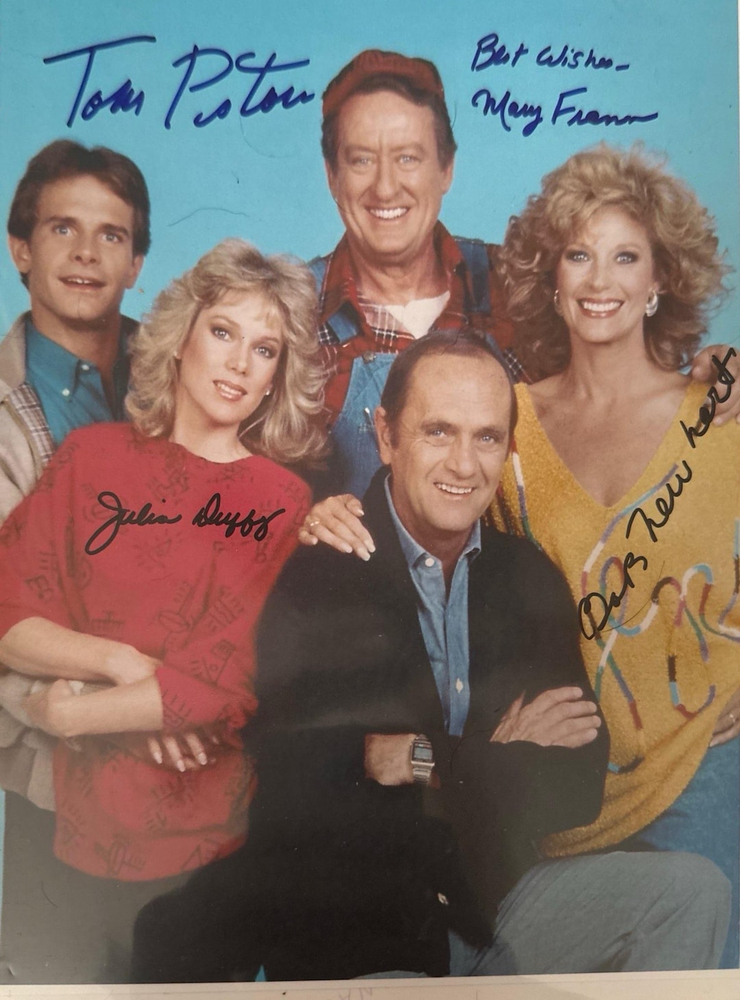 Bob Newhart Show Cast Signed 8x10 Bob Newhart Autograph - Etsy