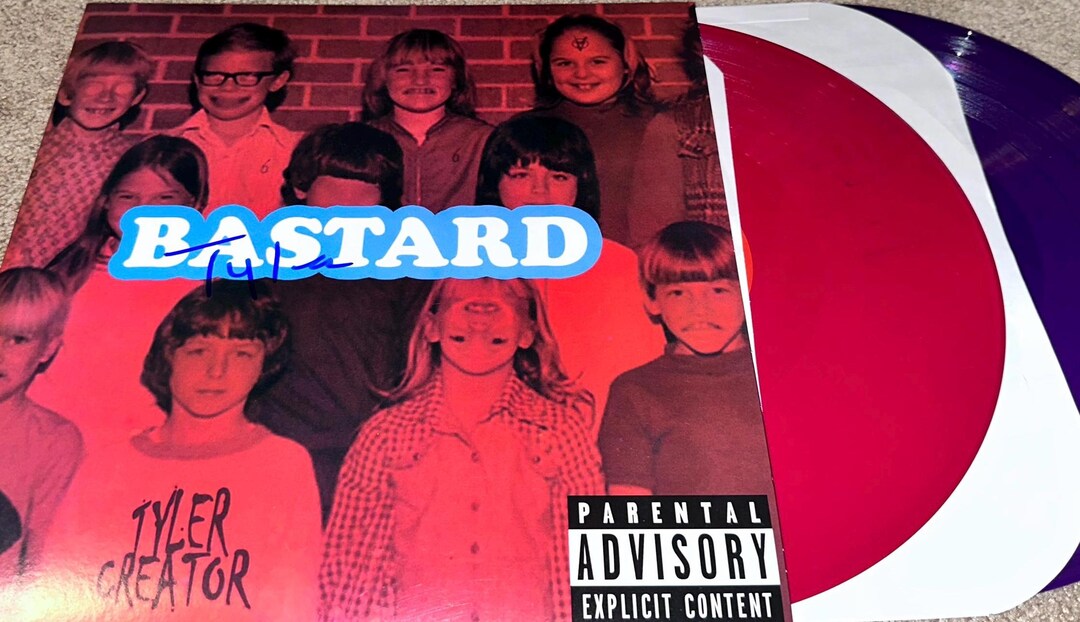 Buy Tyler the Creator Signed LP “bastard” Vinyl Album COA Proof Online ...