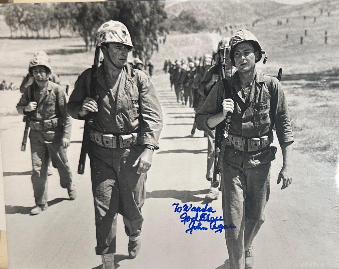 John Agar Actor Hand Signed Autograph Battle Cry 8x10 - Etsy