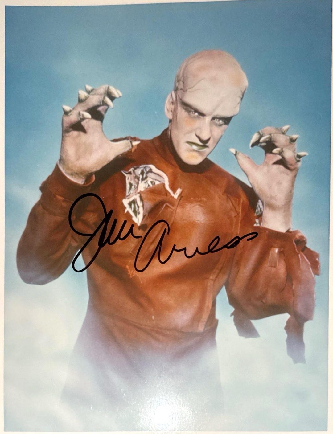 James Arness Autograph Signed “the Thing From Another World” 8x10 - Etsy