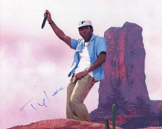 Tyler the Creator Signed Photo 8x10 - Etsy