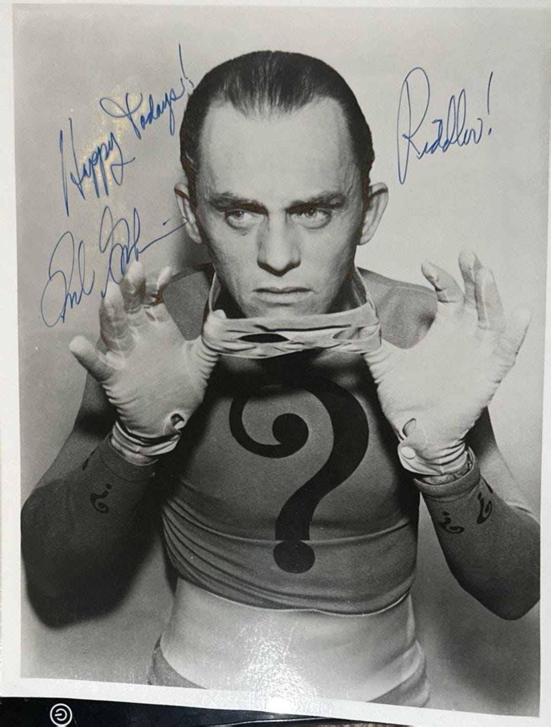 1960s Batman Frank Gorshin Riddler Batman Villian Signed 8x10 - Etsy