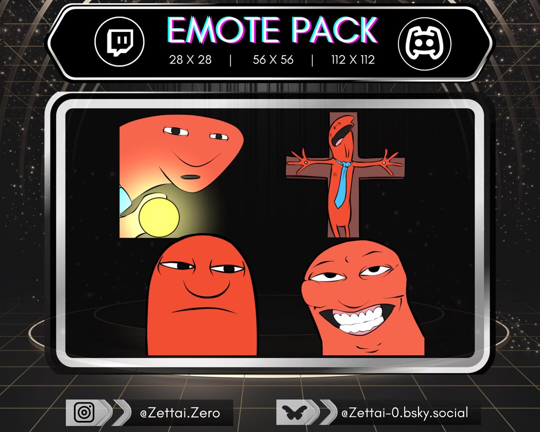 Alan Emote Pack | Twitch Emotes | Discord Emotes - Etsy