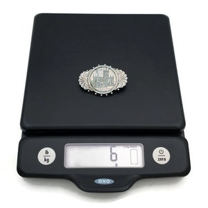 Victorian English Sterling Sash Pin Bath Abbey Church Brooch | Etsy