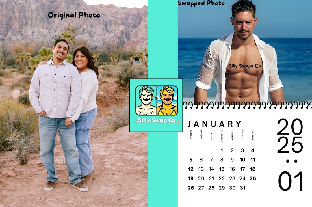 Silly Swaps Co. | Hilarious Face Swap Calendars, Face Swap Calendar ...