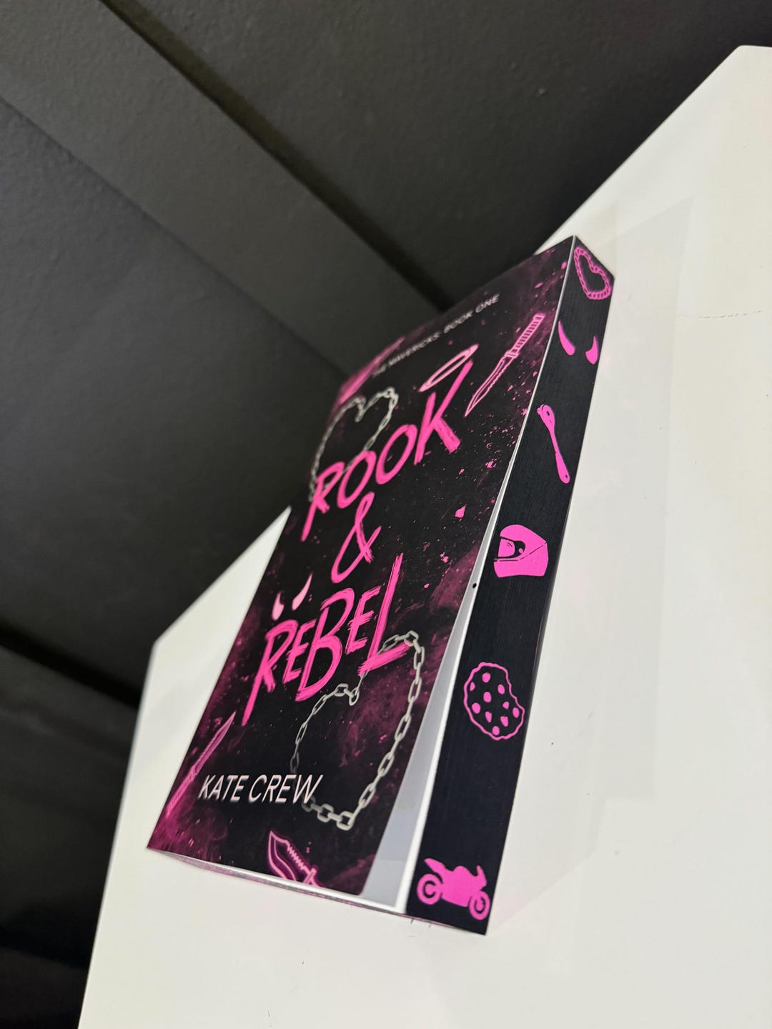 Rook & Rebel by Kate Crew With Custom Sprayed Edges. - Etsy